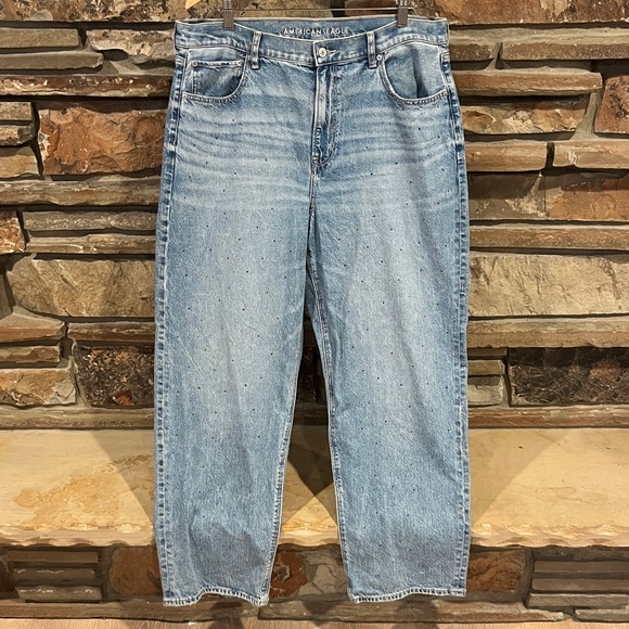 Highest Rise Baggy Straight American Eagle
